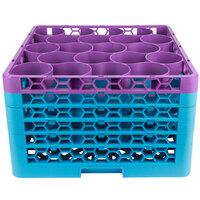 Carlisle RW20-114 OptiClean NeWave 20 Compartment Glass Rack with 2 ...