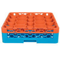 Carlisle RW20-314 OptiClean NeWave 20 Compartment Glass Rack with 4 ...