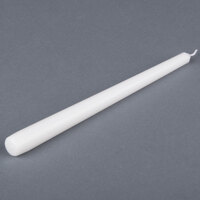 Will & Baumer 10" Ivory Taper Candle - 12/Pack