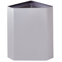 Corner Trash Cans at WebstaurantStore