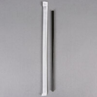 Choice 8 3/4" Jumbo Neon Wrapped Crazy Straw - 2000/Case