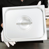 Steam Table Pan Covers: Stainless Steel, Plastic, Silicone & More