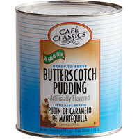 Cafe Classics Trans Fat Free Vanilla Pudding #10 Can - 6/Case