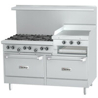6 Burner Gas Stoves & Ranges - WebstaurantStore