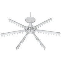 9" Aluminum 9 Cut Pie and Cake Marker / Cutter