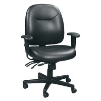 Eurotech 498SL-AT33 4x4 SL Series Black Fabric Mid Back Multifunction ...