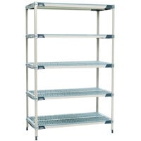 Metro X336GX3 MetroMax i Polymer Shelving Unit - 18" x 36" x 63"