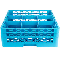 Carlisle RG25-214 25 OptiClean Compartment Glass Rack with 2 Extenders