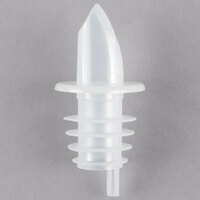 Precision Pours 999 CL Crystal Clear Free Flow Liquor Pourer - 12/Pack