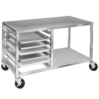 Channel MW247/P 7 Pan End Load Undercounter Prep Top Sheet / Bun Pan ...