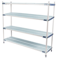 Metro X366EFX3 MetroMax i Polymer Solid Shelf Cart - 18" x 60"