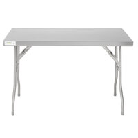 Stainless Steel Folding Tables: Shop WebstaurantStore