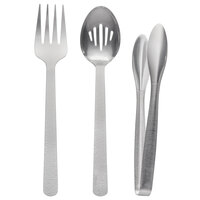 American Metalcraft SVHT6 6" Hammered Stainless Steel Vintage Tongs