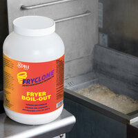Fryer Cleaning Supplies: Powder, Foam, & Tablets