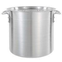 Choice 60 Qt. Heavy Weight Aluminum Stock Pot with Cover