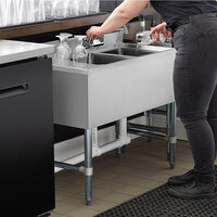 Commercial Bar Sinks: 3 Compartment, 2 Compartment & More