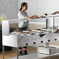 5 Well Steam Tables: Electric, with Sneeze Guards, & More