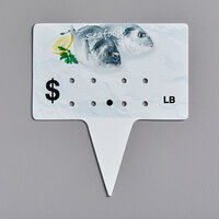 Choice Deli Tag Wheel - Seafood - 25/Pack