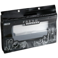 8 Piece Medium "Fresh Flavor" Fried Chicken / Hot Food Bag - 250/Case