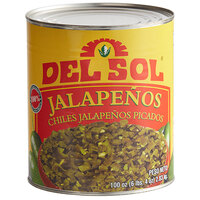 Whole Green Chiles | Del Sol Canned Whole Green Chiles - #10 Can