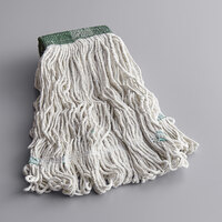 Carlisle 369024C00 Flo-Pac Kwik-On #24 Large 4-Ply Cotton Cut-End Mop ...