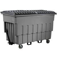 Toter FL040-10082 4 Cubic Yard Graystone Front End Loading Mobile Trash ...