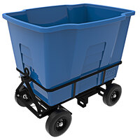 Toter FL030-U0BLU 3 Cubic Yard Blue Front End Loading Mobile Trash ...
