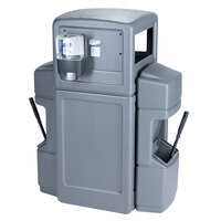 Commercial Zone 755101 28 Gallon Islander Series Black Harbor Square 1 ...