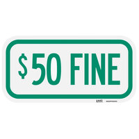 Lavex Industrial "Minimum $250 Fine Without Permit" Diamond Grade ...