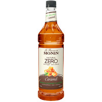 Monin 1 Liter Premium Caramel Flavoring Syrup