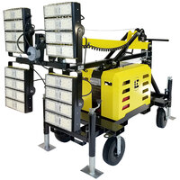 Lind Equipment LE980LEDV-T2 Beacon LED Yellow Dual Head Light Tower ...