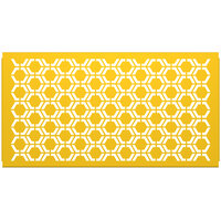 SelectSpace 7' Bright Yellow Circle Pattern Partition Panel