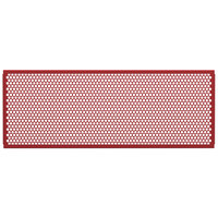 SelectSpace 3' Red Square Weave Pattern Partition Panel
