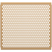 SelectSpace 7' Customizable Sand Hexagonal Pattern Graphic Partition Panel