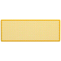 SelectSpace 3' Bright Yellow Square Weave Pattern Partition Panel