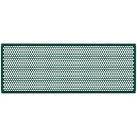 SelectSpace 5' Forest Green Square Weave Pattern Partition Panel