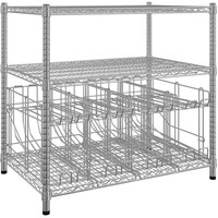 Regency FIFO Wire Can Rack