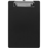 Saunders RingMate 13 1/2" x 11 1/2" Charcoal Plastic Storage Clipboard