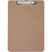Saunders RingMate 13 1/2" x 11 1/2" Charcoal Plastic Storage Clipboard