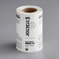 Tractor Beverage Co. Organic Unsweet Tea Beverage 8.5:1 Concentrate 32 ...