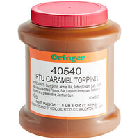 Oringer Caramel Dessert / Sundae Topping #10 Can