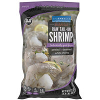 Seamazz 16/20 Frozen Shrimp (Easy Peel) - (10) 2 lb. Bags