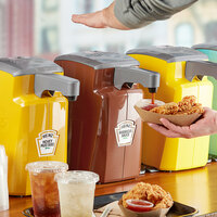 Heinz Pump Condiment Dispensers - WebstaurantStore