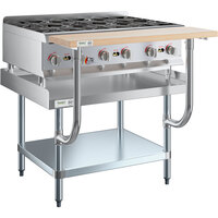 Cooking Performance Group 36RSNL 6 Burner Countertop Range with Regency ...