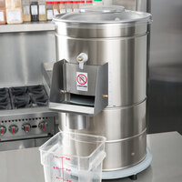 Commercial Electric Potato & Garlic Peelers