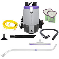 ProTeam 107308 Super Coach Pro 6 Qt. Backpack Vacuum with 107098 Xover ...
