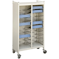 14 1/2" x 15" x 72 7/8" Beige 1-Tier Vertical Cabinet Storage Rack