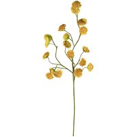 Kalalou 40" Artificial Medium Yellow Floral Stems - 6/Case