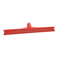 Vikan 71255 9 5/8" White Ultra-Hygienic Single Blade Rubber Table ...