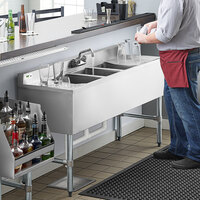 Commercial Bar Sinks: 3 Compartment, 2 Compartment & More